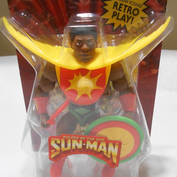 Mattel | Toys | New Motu Sunman Action Figure Retro Play Toy Masters Of ...